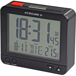 Atrium Funkwecker A760-7 mit digitaler Anzeige, schwarz