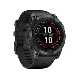 Garmin FENIX 7 X PRO SOLAR Smartwatch Silikon, 127-210 mm, Schwarz/Schiefergrau
