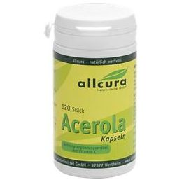 Allcura Acerola Kapseln natürl.Vitamin C 120 St