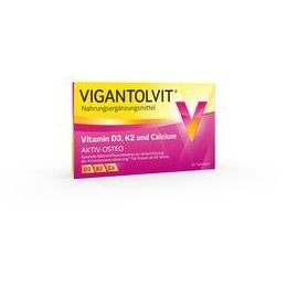 Wick Vigantolvit Vitamin D3 K2 Calcium Filmtabletten 30 St