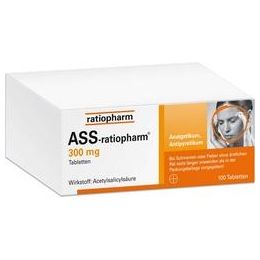 ASS-ratiopharm 300 mg Tabletten 100 St