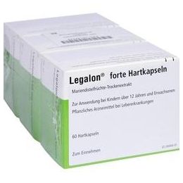 EurimPharm Arzneimittel Legalon forte Hartkapseln 180 St