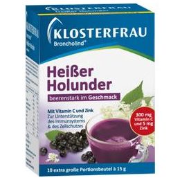 Klosterfrau Broncholind heißer Holunder Granulat 10X15 g