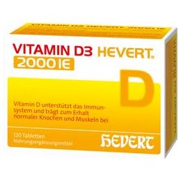 Vitamin D3 Hevert 2.000 I.e. Tabletten 120 St
