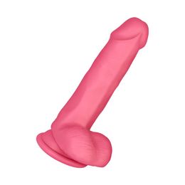 Dual Density Cock With Balls, 16,5 cm
