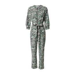 Warehouse Jumpsuit 'Ditsy Damen Gr&ouml;&szlig;e M jade / schwarz / wei&szlig;