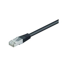 goobay CAT 5e Netzwerkkabel lose Ware, 2xRJ45 St. folien+geflechtgeschirmt, 20m