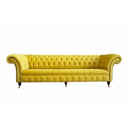 JVmoebel Sofa Sofa Viersitzer Chesterfield Design Sofas Möbel Wohnzimmer Couch