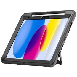 4smarts Grip Tablet-Cover Apple iPad 10.9 (10. Gen., 2022) 27,7 cm (10,9) Back Cover Schwarz