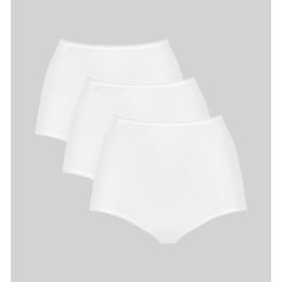 Sloggi - Maxi - White 54 - Sloggi / Microfibre - Unterwäsche für Frauen