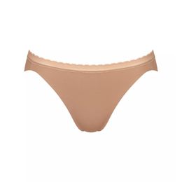 Sloggi - Slip mit hohem Beinausschnitt - Brown XS - Sloggi Body Adapt Twist - Unterwäsche für Frauen