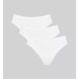 Sloggi - Tai - White 46 - Sloggi / Cotton Lace - Unterwäsche für Frauen