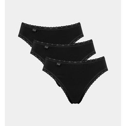 Sloggi - Tai - Black 48 - Sloggi / Cotton Lace - Unterwäsche für Frauen