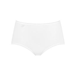 Sloggi - Midi - White 40 - Sloggi / Cotton - Unterwäsche für Frauen