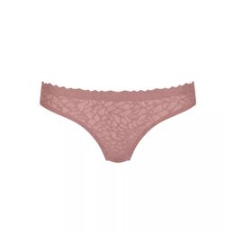 Sloggi - Brazilian - Rose Brown XL - Sloggi Zero Feel Lace - Unterwäsche für Frauen