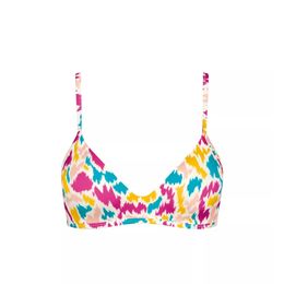 Sloggi - Bikini Top gefüttert - Multicolor L - Sloggi Shore Fancy Guppy - Bademode für Frauen
