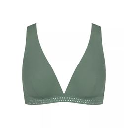 Sloggi - Bikini Top gefüttert - Dark Green XS - Sloggi Shore Arienzo - Bademode für Frauen