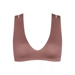 Sloggi - Bralette - Rose Brown XS - Sloggi Zero Feel Flow - Unterwäsche für Frauen