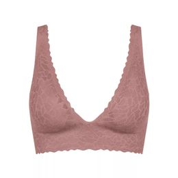 Triumph sloggi - BH-Top - Rose Brown L - sloggi Zero Feel Lace - Unterwäsche für Frauen