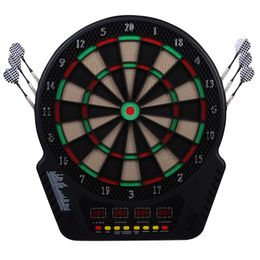 HOMCOM Elektronische Dartscheibe für bis zu 16 Spieler