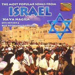 The Most Popular Folk Songs From Israel - Effi Netzer. (CD)