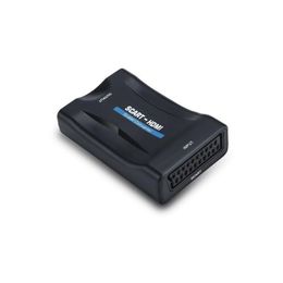 Meditrade GmbH Trade Shop Traesio - hd av video konverter scart zu hdmi 720P 1080P audio koaxial adapter
