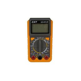 Meditrade GmbH Trade Shop Traesio - lcd digital multimeter tester mit ampere-detektor messleitungen UK-831LN