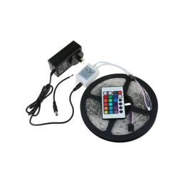 Meditrade GmbH Trade Shop Traesio - spule flexible led streifen 5050 5M klebendes licht innen aussen IP65 rgb - rgb