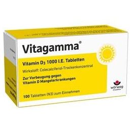 WÖRWAG PHARMA Vitagamma Vitamin D3 1.000 I.e. Tabletten 100 St