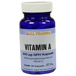 Vitamin A 800 μg GPH Kapseln 90 St