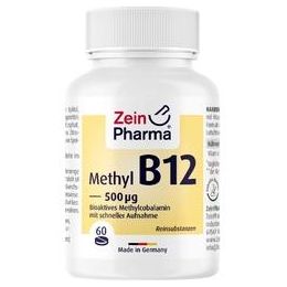 ZeinPharma Vitamin B12 500 μg Methylcobalamin Lutschtabletten 60 St