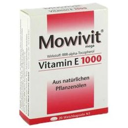 Mowivit Vitamin E 1000 Kapseln 20 St