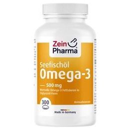 ZeinPharma Omega-3 500 mg Caps 300 St