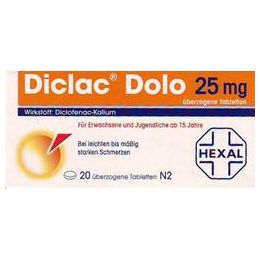 HEXAL® Diclac Dolo 25 mg überzogene Tabletten 20 St