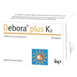 Köhler Pharma Debora plus K2 Kapseln 60 St