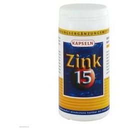 vitaworld Zink 15 mg Zinkgluconat Kapseln 100 St
