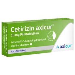 Cetirizin axicur 10 mg Filmtabletten 20 St