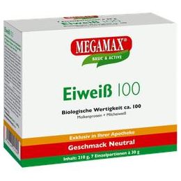 Eiweiss 100 Neutral Megamax Pulver 7X30 g