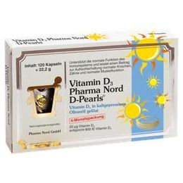 Vitamin D3 Pharma Nord 20 μg Kapseln 120 St