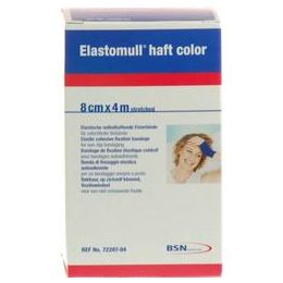 BSN Medical Elastomull haft color 8 cmx4 m Fixierb.blau 1 St