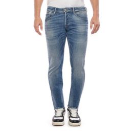 Le Temps Des Cerises Slim-fit-Jeans JEAN HOMME GARDE mit modischer Waschung, blau