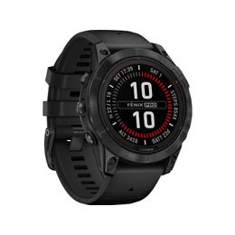 Garmin FENIX 7 PRO SOLAR Smartwatch Silikon, 125-208 mm, Schwarz/Schiefergrau