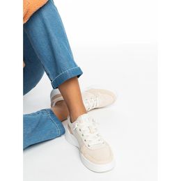 Roxy Slip-On Sneaker »Harper« Cream 7(37) 7(37) Obermaterial: Obermaterial aus Textil oder...
