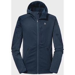 Schöffel SCHÖFFEL Fleecejacke »Fleece Hoody Lodron M« mit Kapuze 8820 - blau 54 54 Wärmendes und schnell trocknendes Stretch Fleece