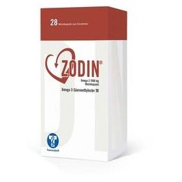 Zodin Omega-3 1000 mg Weichkapseln 28 St