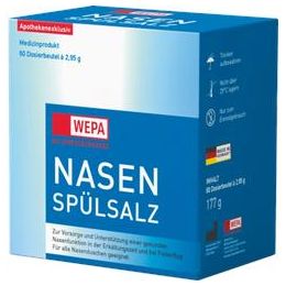 WEPA Nasenspülsalz 60X2.95 g