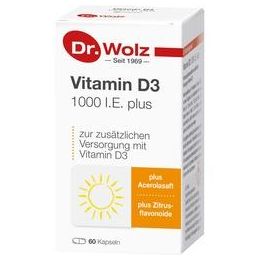 Dr. Wolz Zell GmbH Vitamin D3 1.000 I.e. plus Dr.Wolz Kapseln 60 St