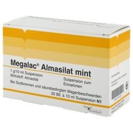 HERMES Arzneimittel Megalac Almasilat mint Suspension 20X10 ml