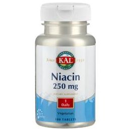 Vitamin B3 Niacin 250 mg Tabletten 100 St