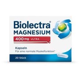 HERMES Arzneimittel Biolectra Magnesium 400 mg ultra Kapseln 20 St